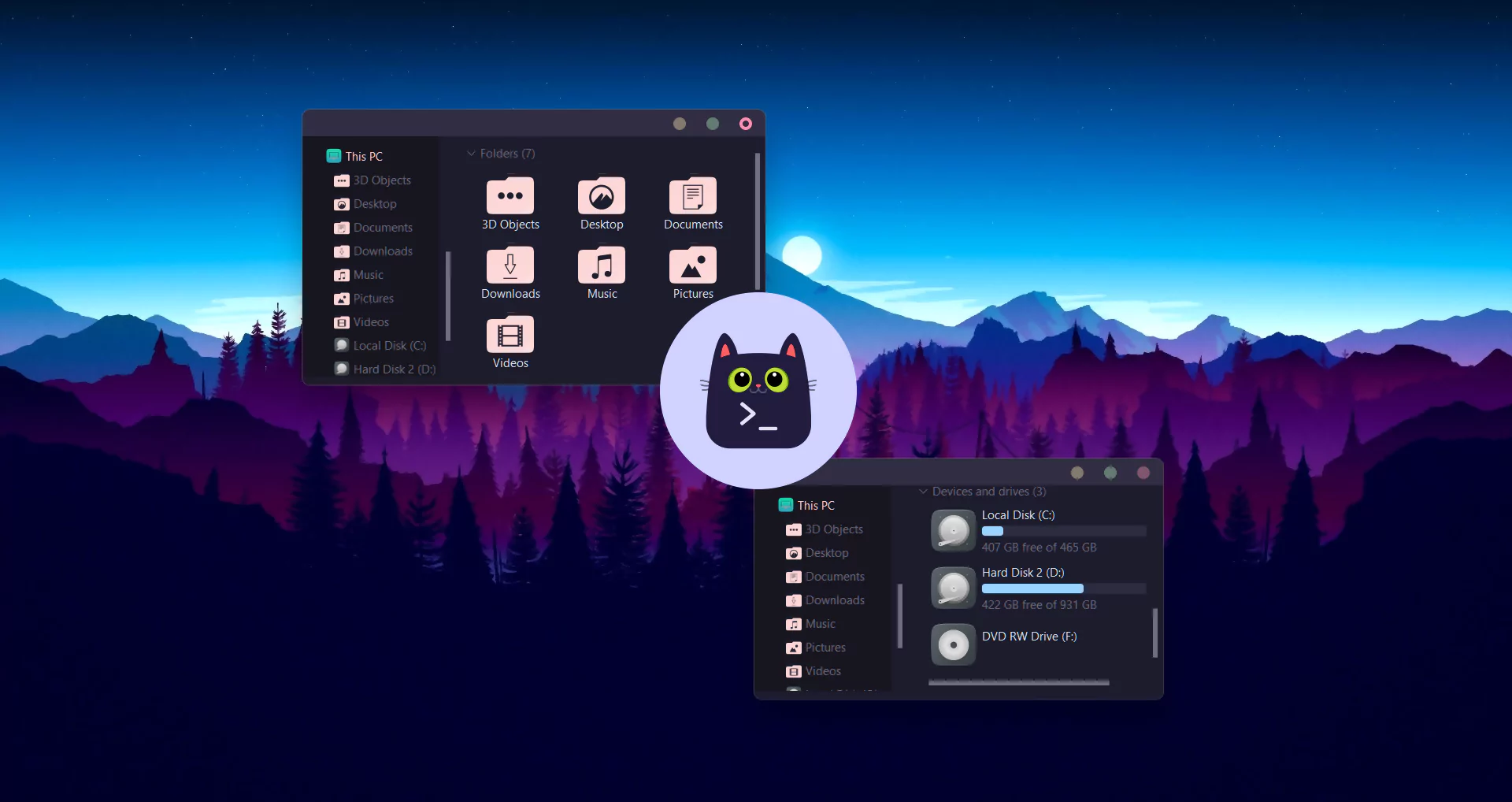 Material Catppuccin Icon — VIN STAR