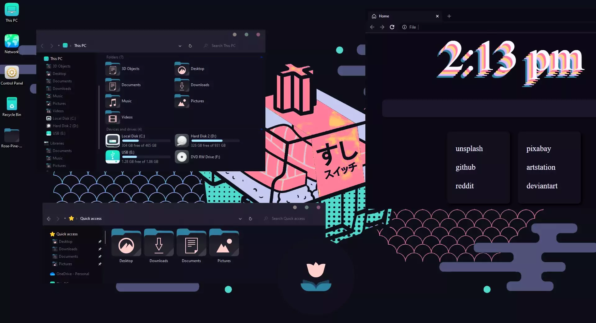 Rose Pine Icon — VIN STAR