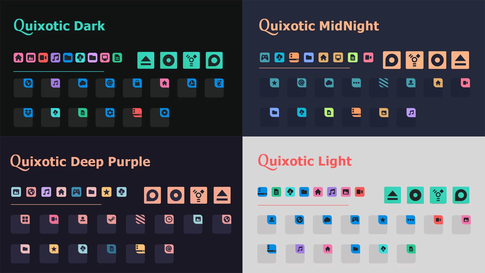 Quixotic 7tsp Icons — VIN STAR