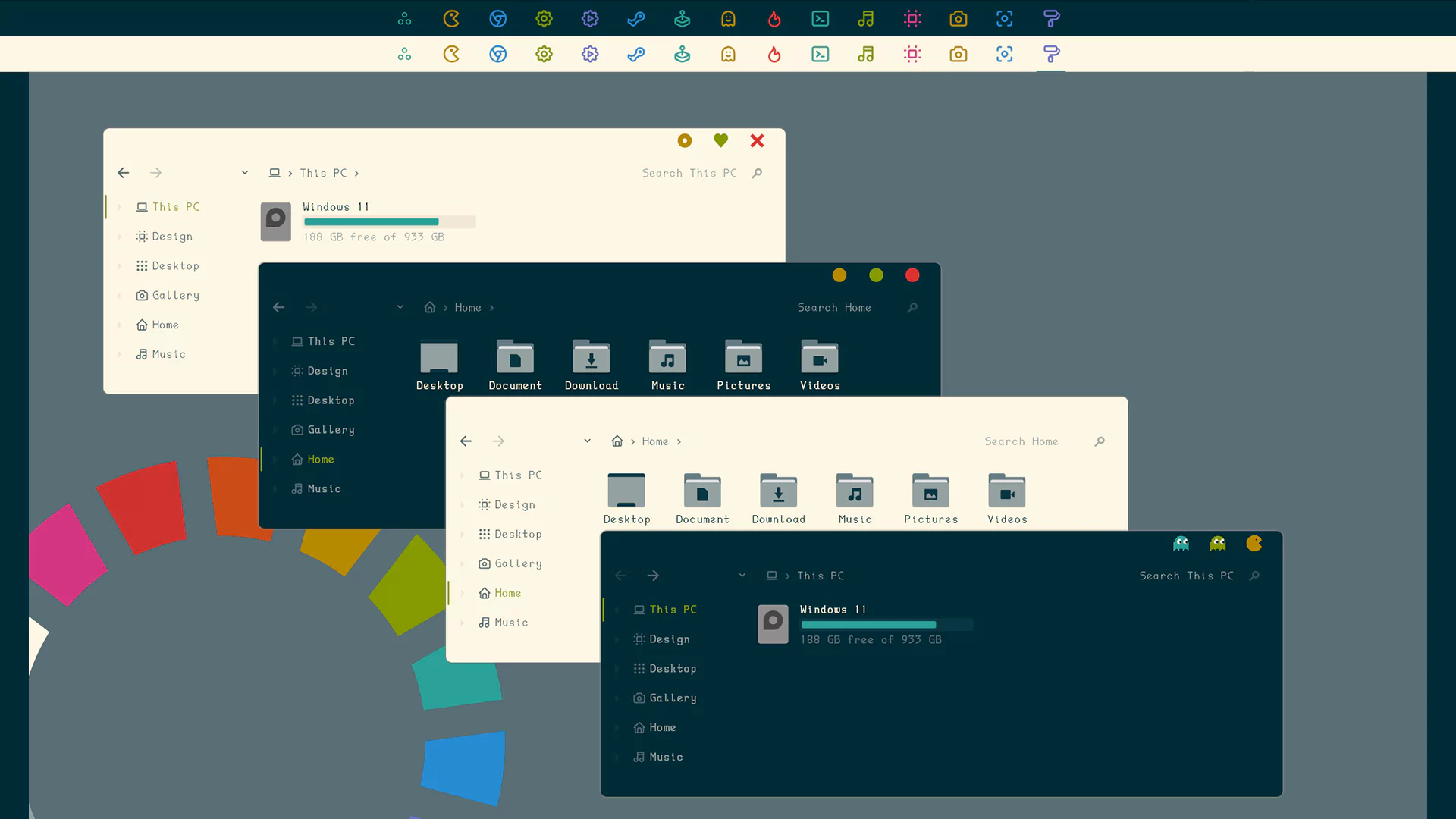 SOLARIZED Theme For Windows 11 — VIN STAR