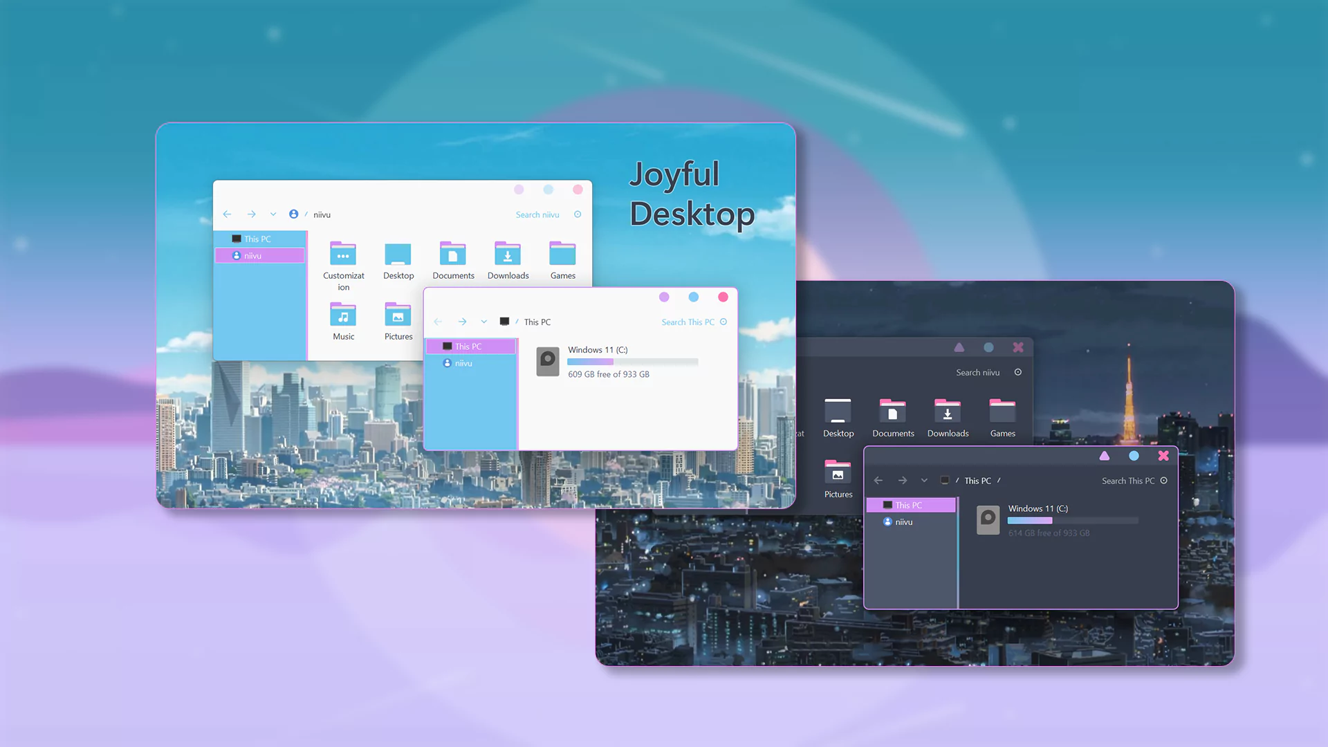 Joyful Theme For Windows 11 — VIN STAR